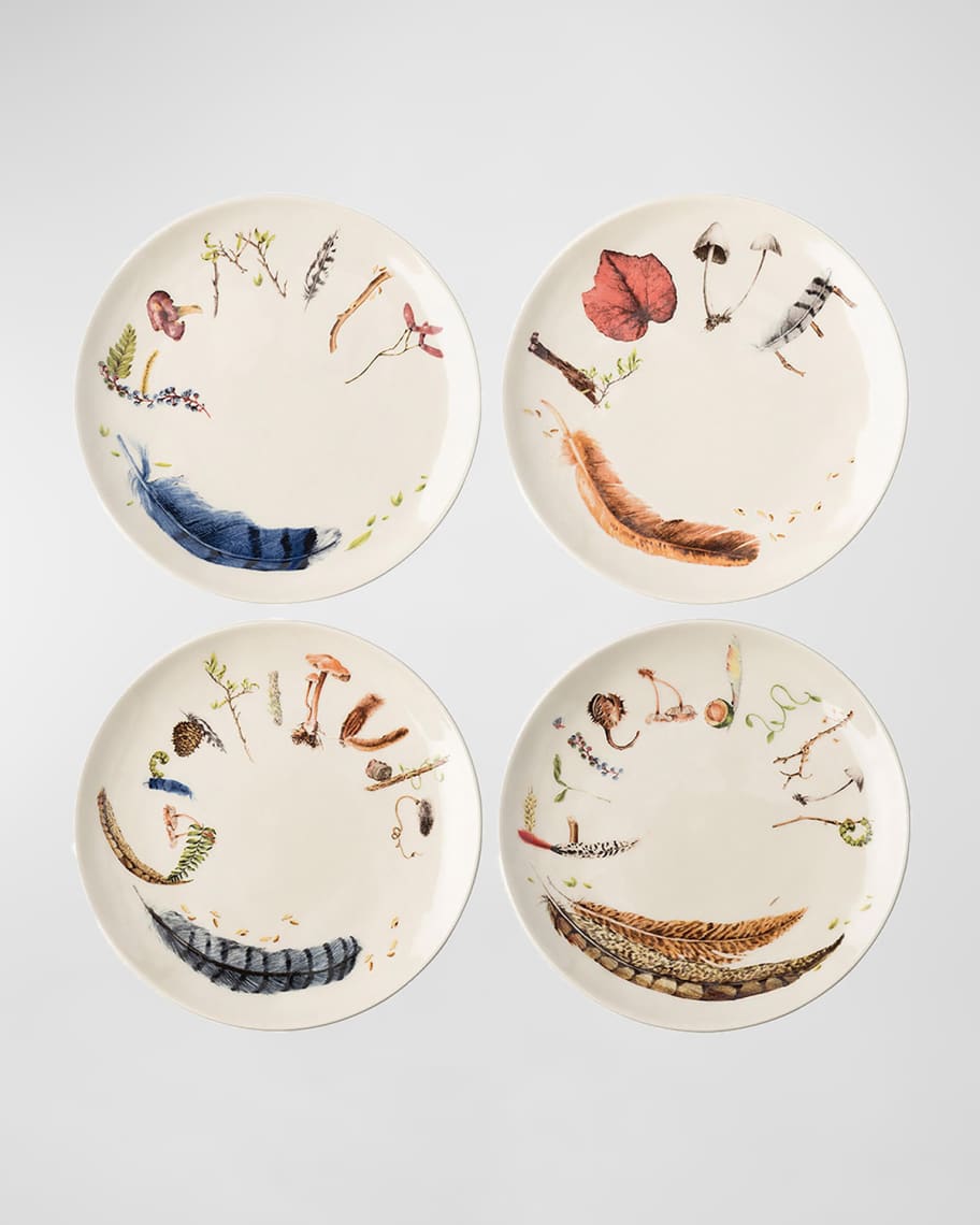 Juliska Forest Walk Tidbit Plates, Set of 4 | Horchow