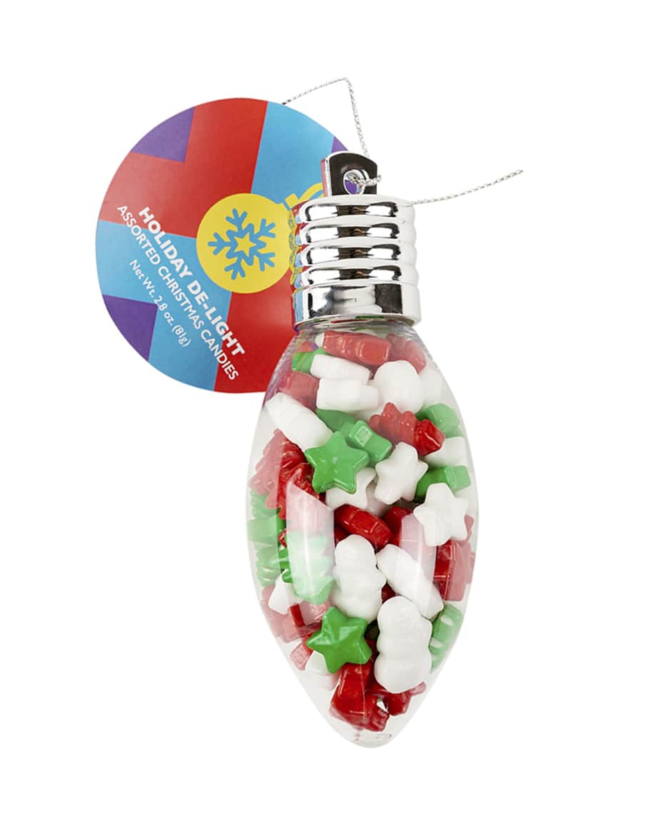 Dylan's Candy Bar Candy-Filled Light Bulb Ornament | Horchow