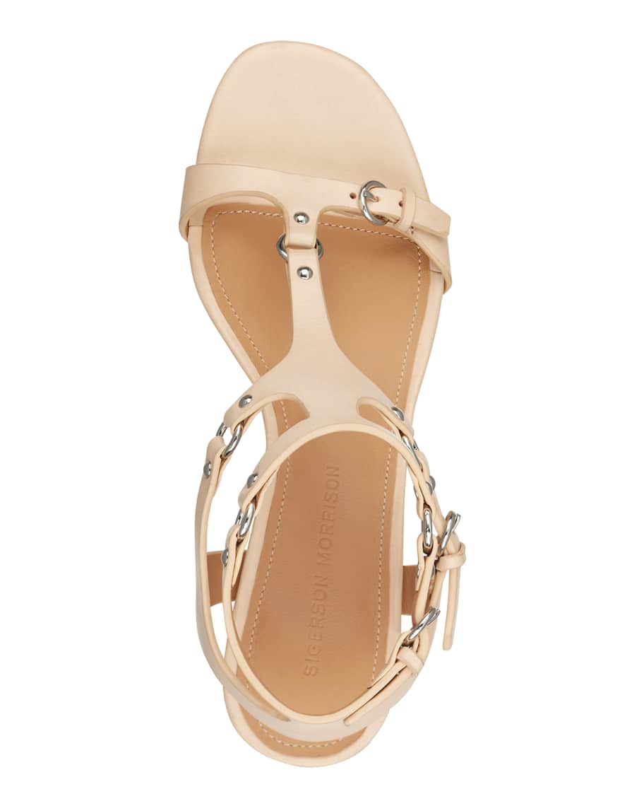Sigerson Morrison Haven Leather Harness Sandals