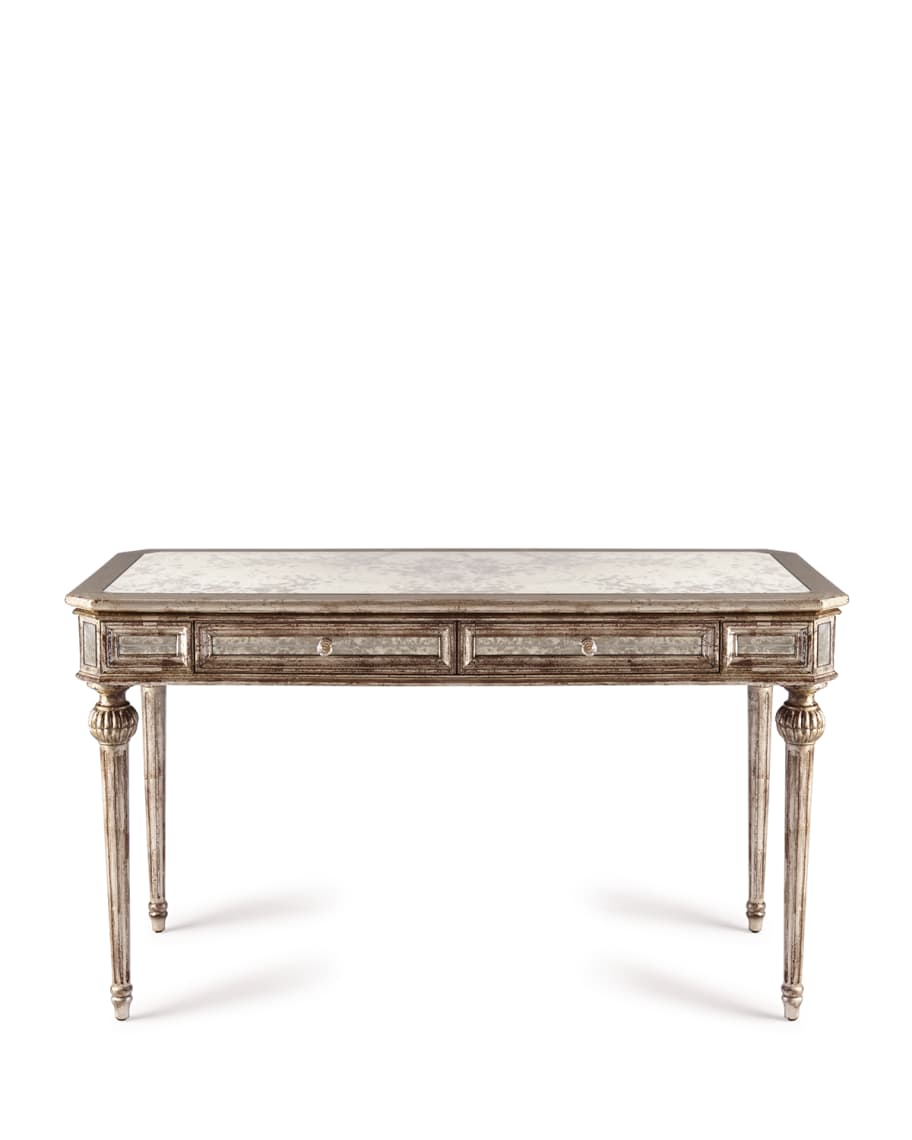 Sheriden Mirrored Writing Desk