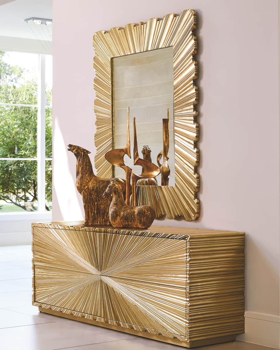 Global Views Ming Starburst Pattern Console