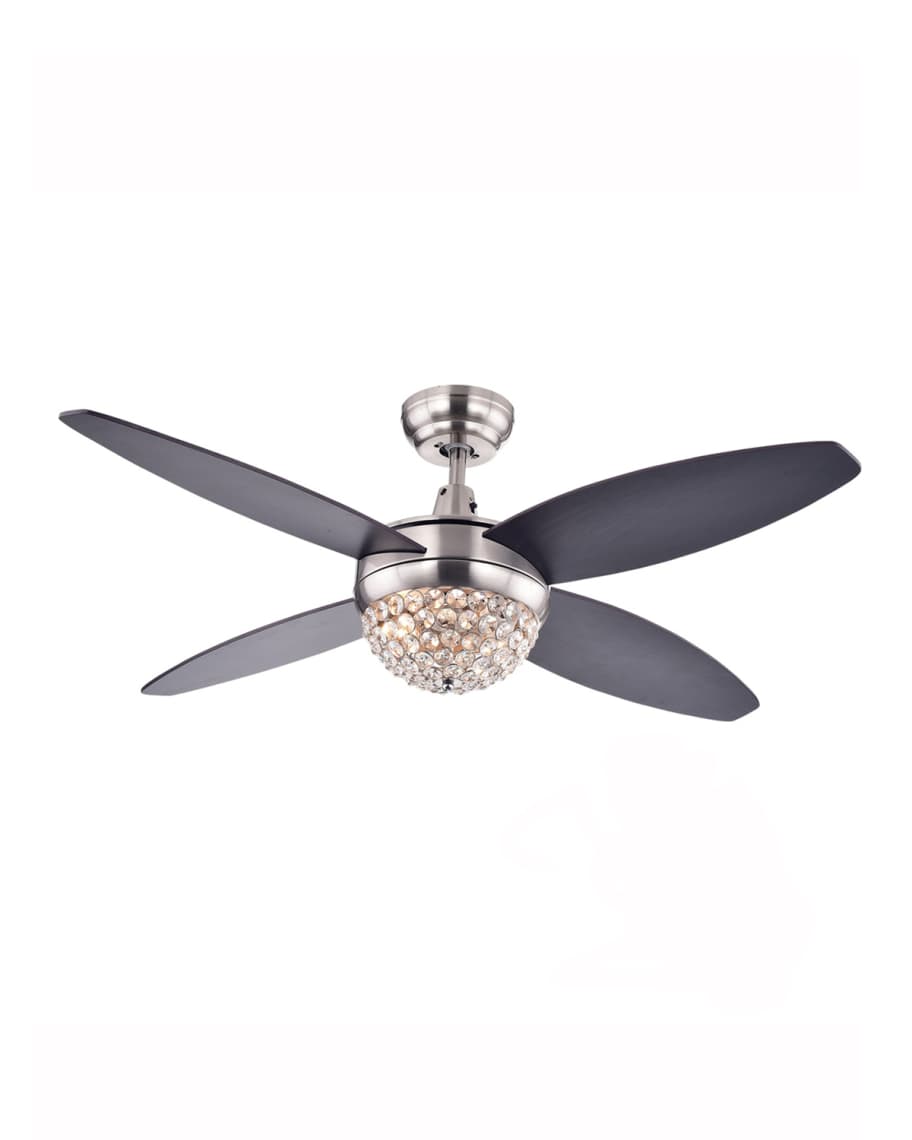 Home Accessories Crystal Dome Fan