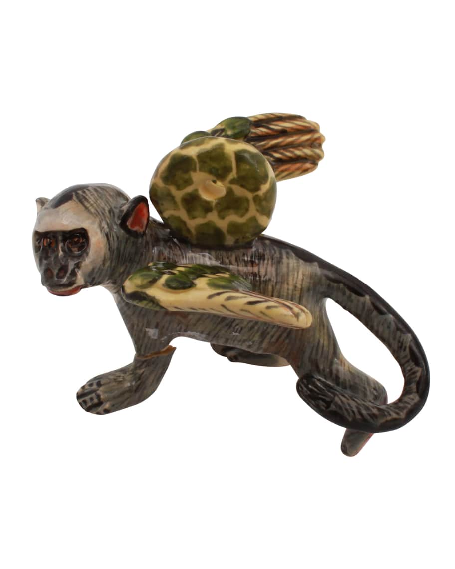 Ardmore Ceramic Art Monkey Ornament | Horchow