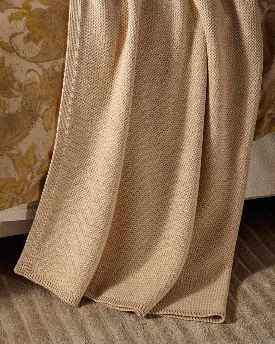 Ralph Lauren Home Watterson Lurex® Metallic Throw Blanket | Horchow