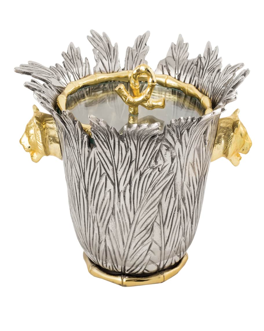 Star Home Designs Tiger Covered Ice Bucket | Horchow