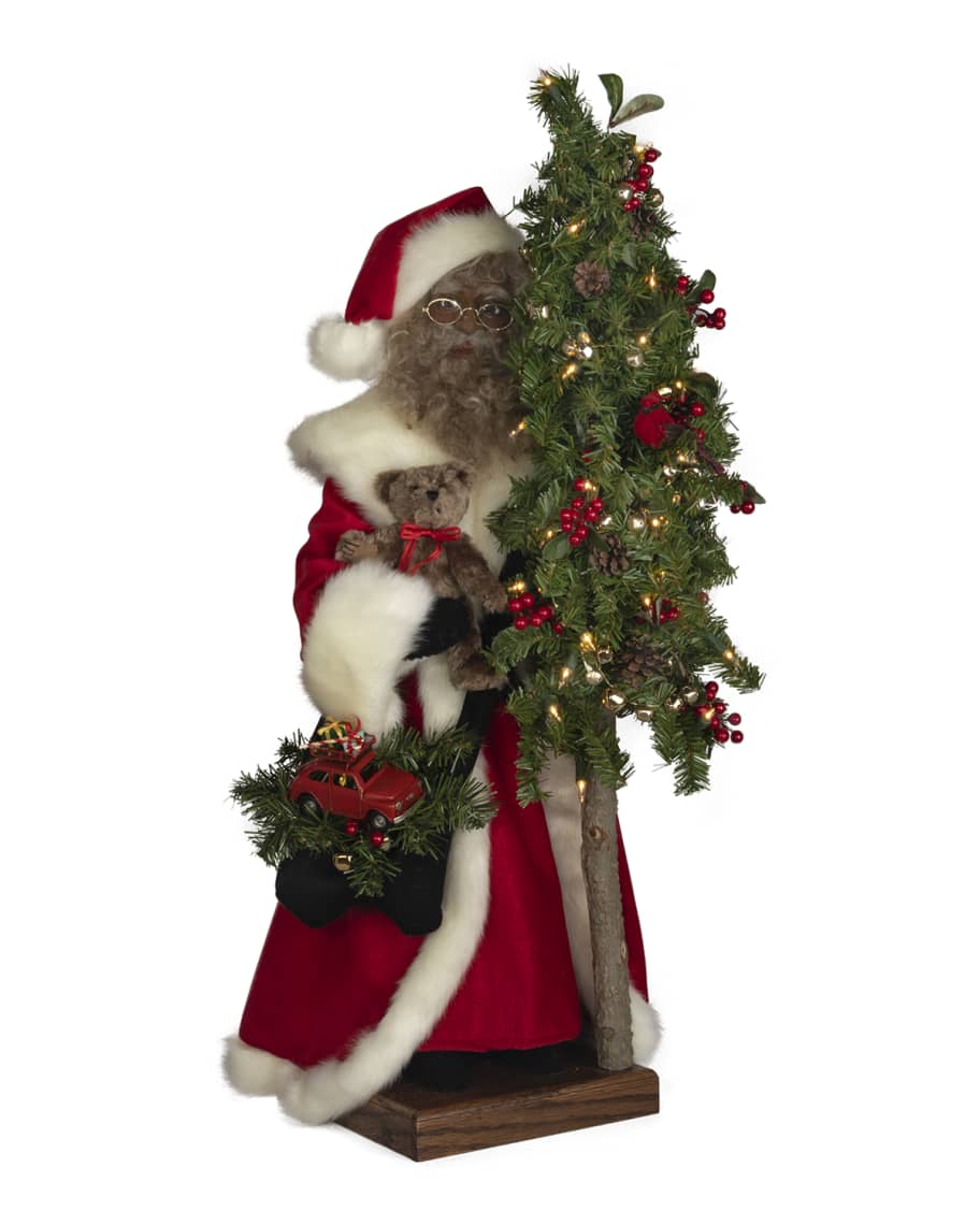 Ditz Designs By The Hen House Christmas Magic African American Santa ...