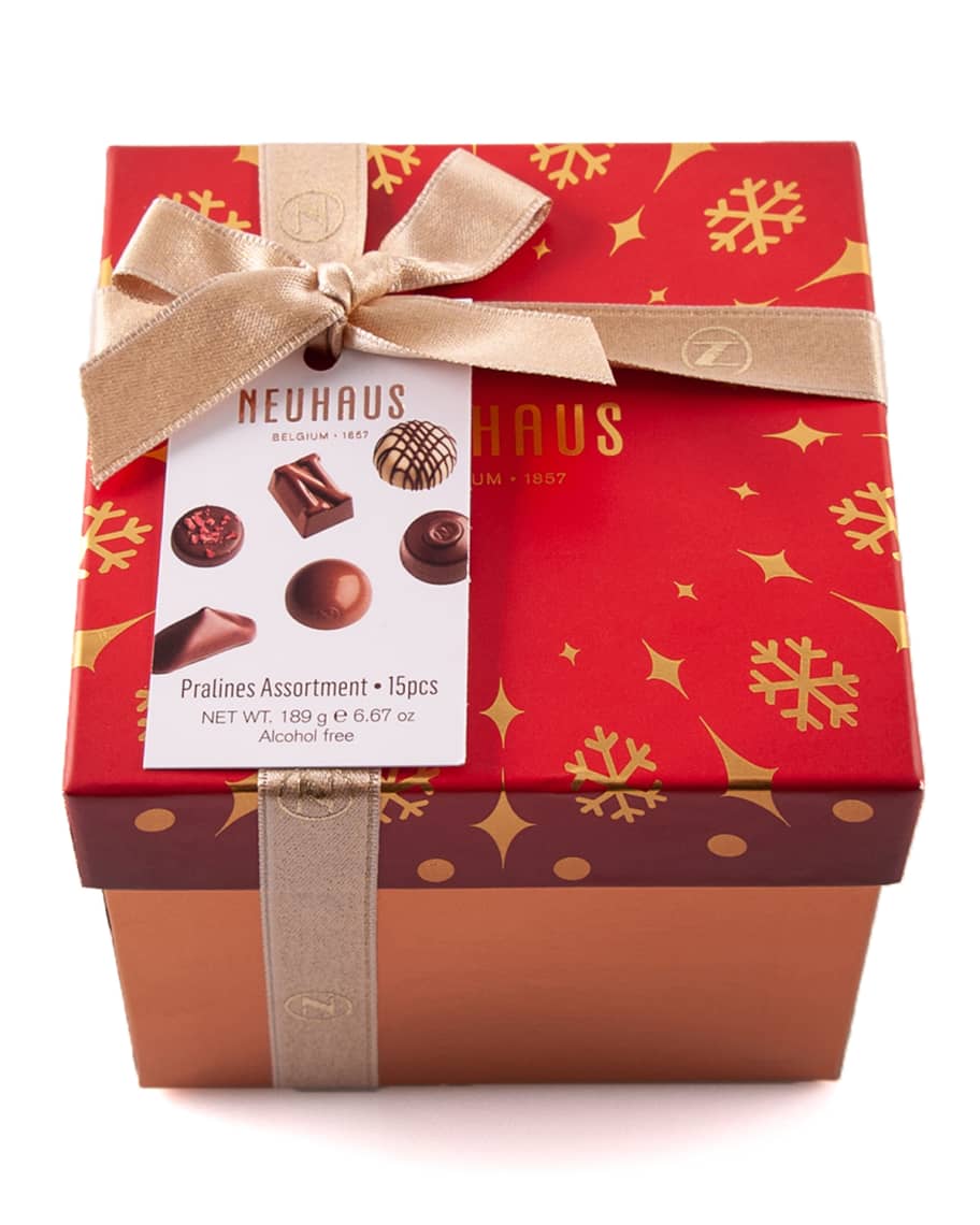 Neuhaus Chocolate 15-Piece Medium Pralines Assortment Gift Box | Horchow
