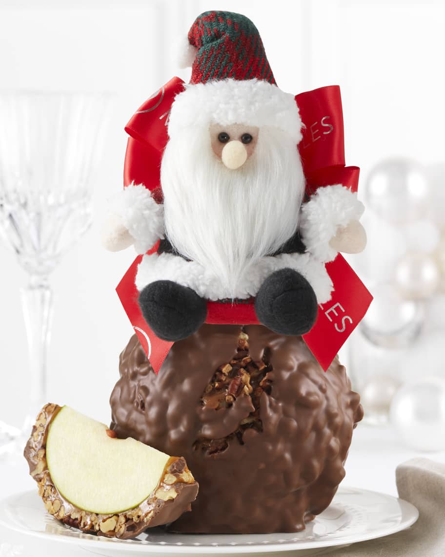 Mrs Prindable's Tartan Santa Milk Chocolate Walnut Pecan Jumbo Caramel ...