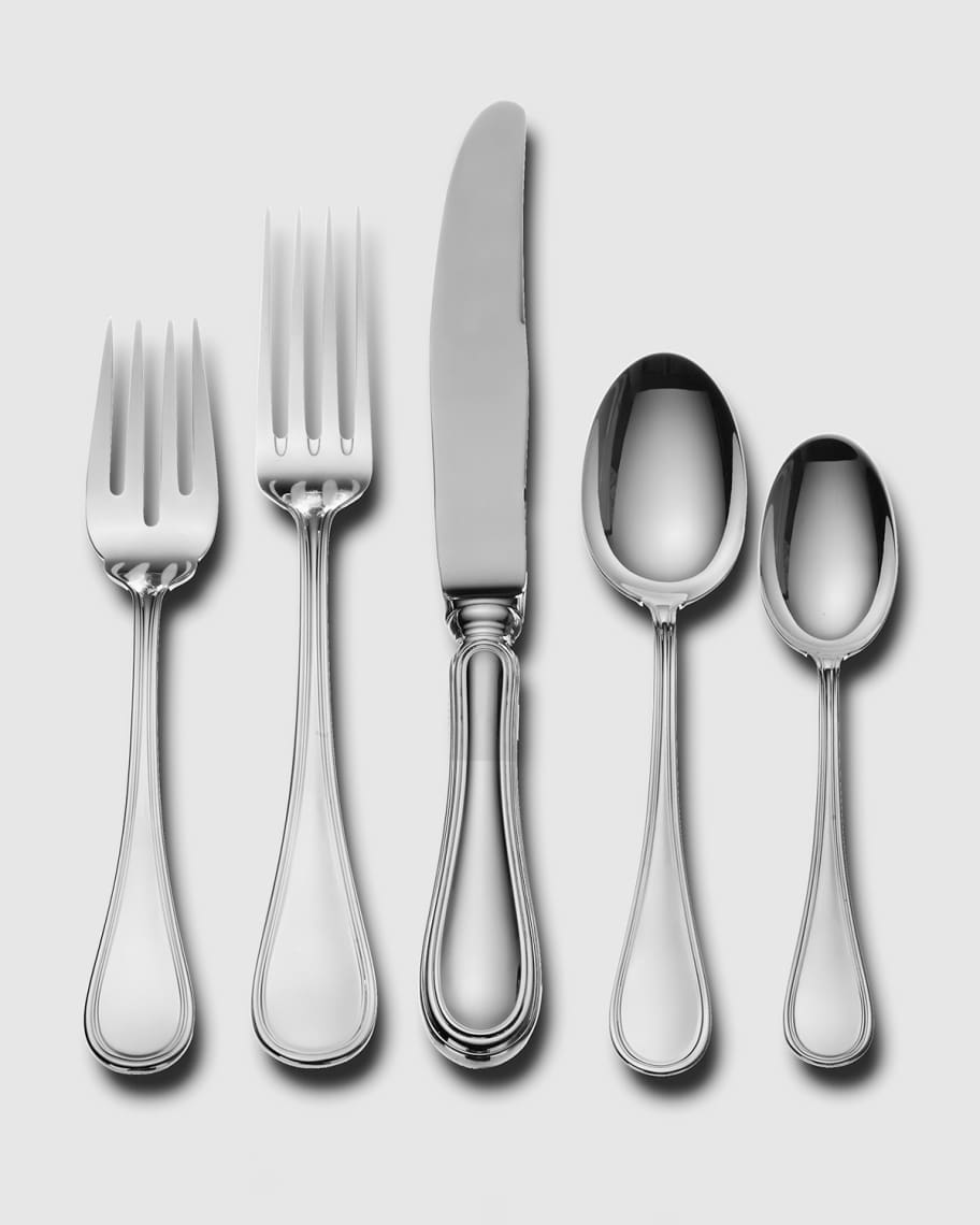 Wallace Silversmiths Giorgio 66-Piece Dinner Flatware Set | Horchow