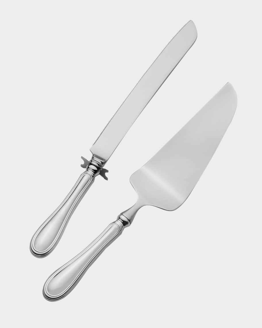 Wallace Silversmiths Giorgio 2-Piece Cake Serving Set | Horchow