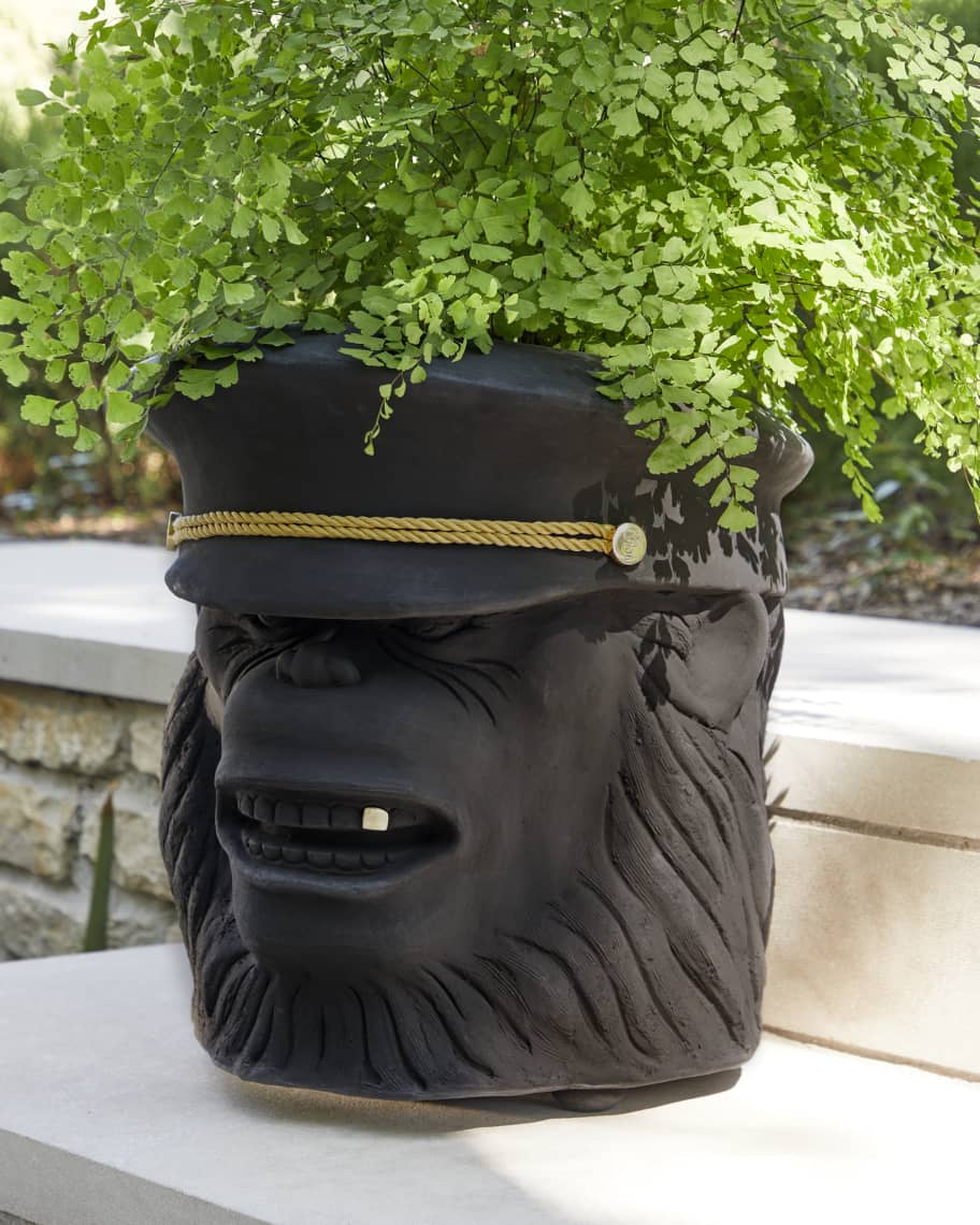 Garden Glory Big Monkey Face Pot | Horchow