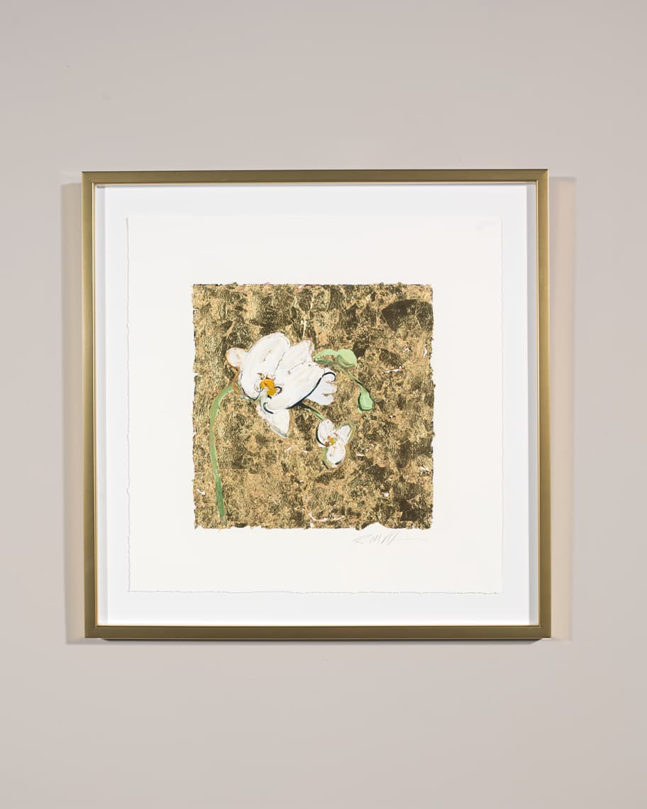 RFA Fine Art "Gold and Orchid" Art Print by Robert Robinson