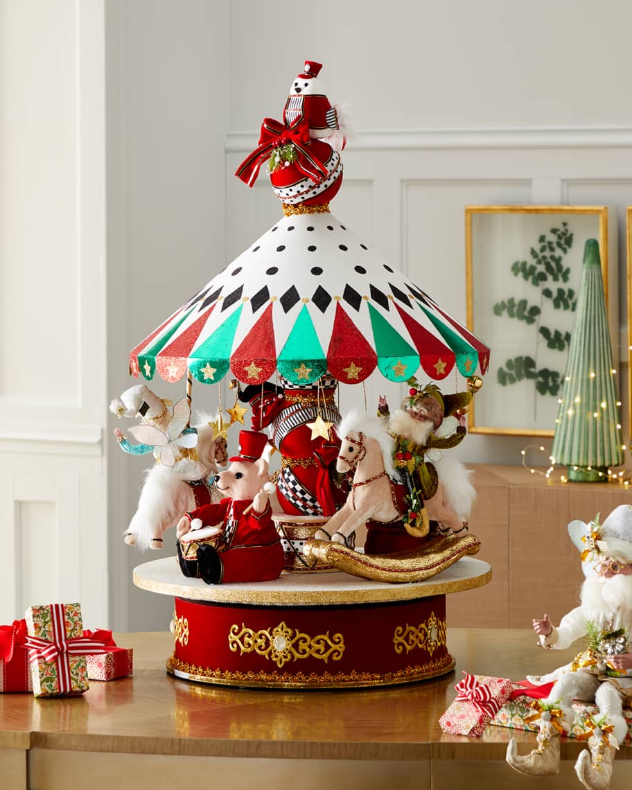 Mark Roberts Carousel with Bears & Fairies | Horchow