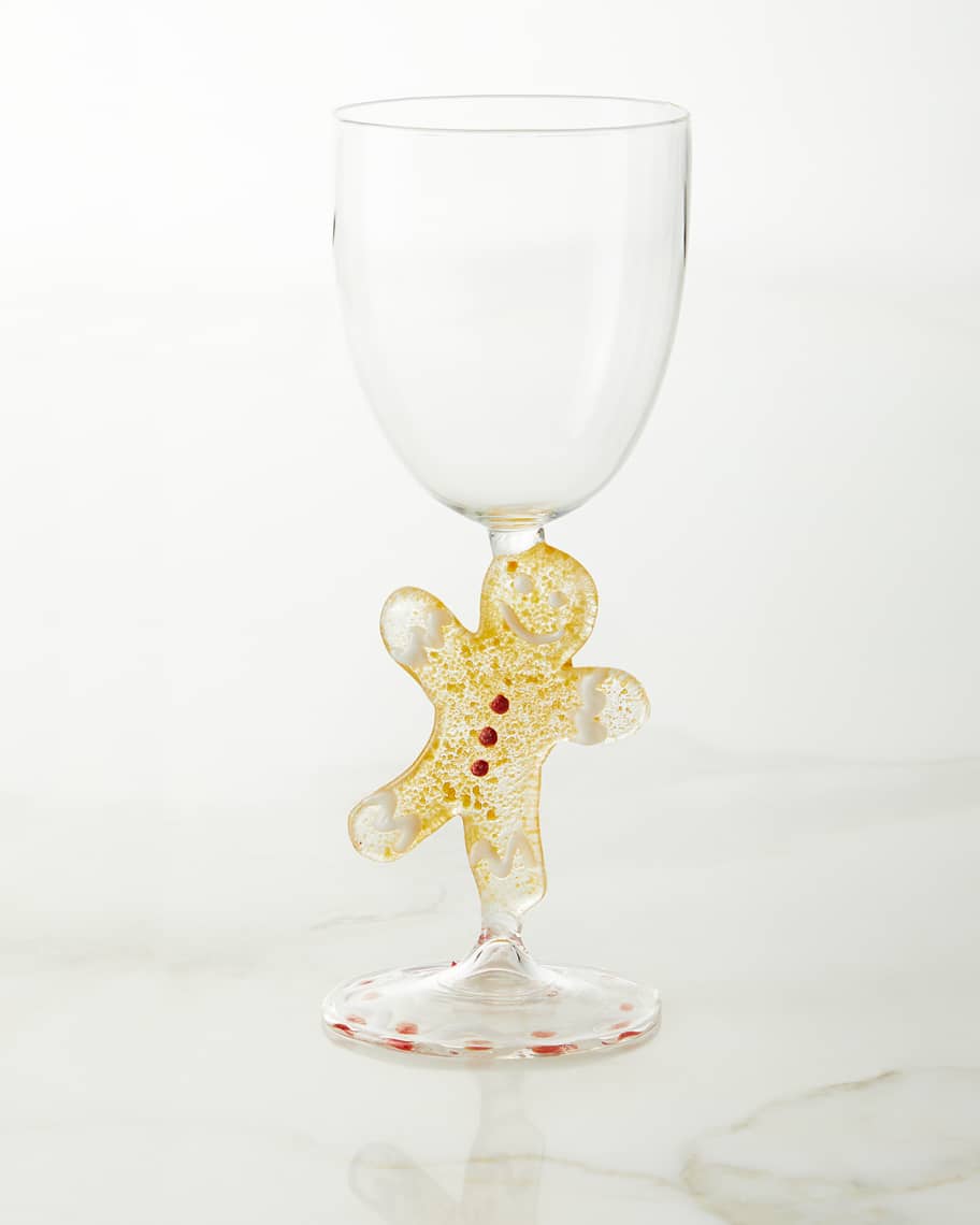 Massimo Lunardon Gingerbread Wine Glass | Horchow