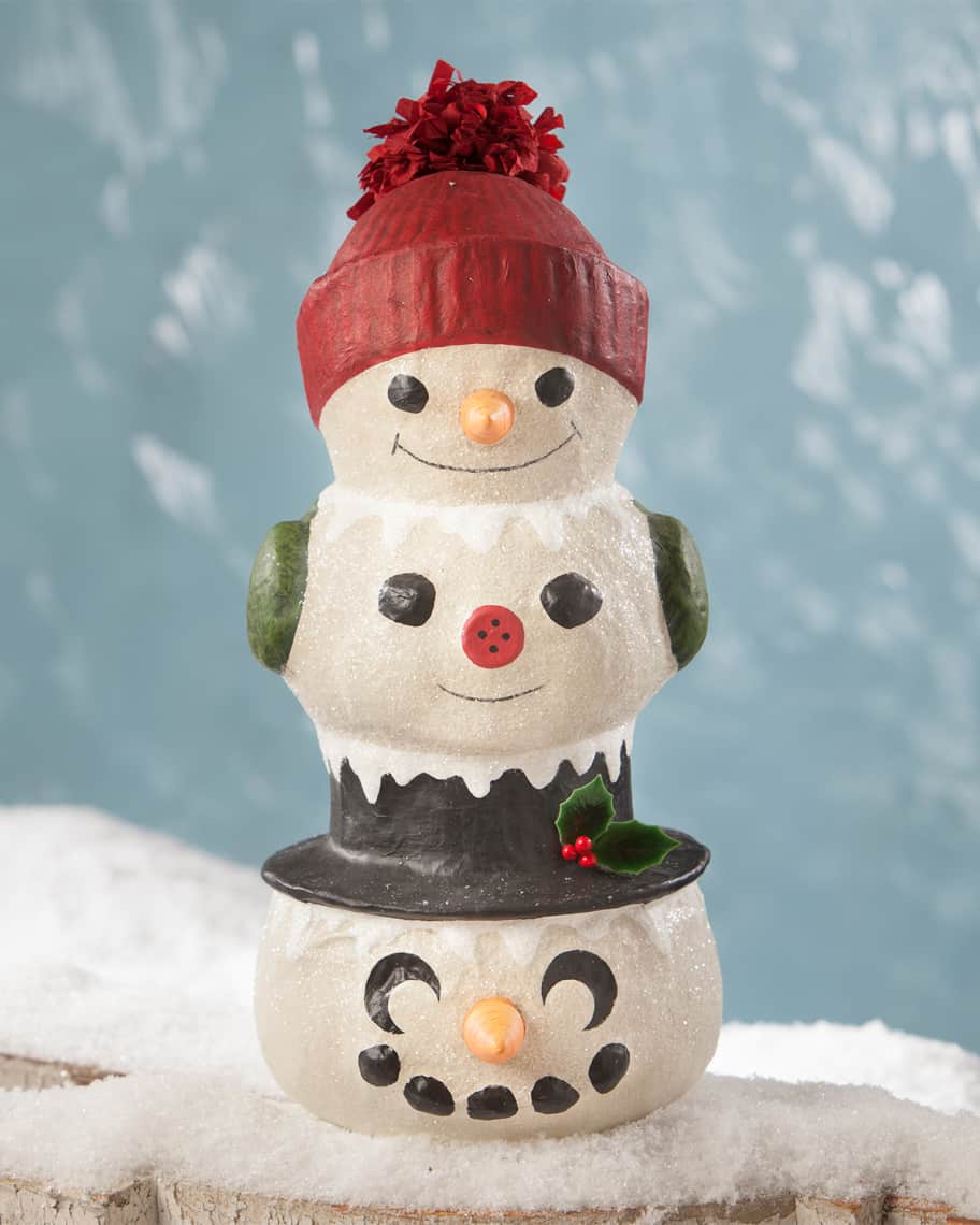 BETHANY LOWE DESIGNS Small Snowman Topiary | Horchow