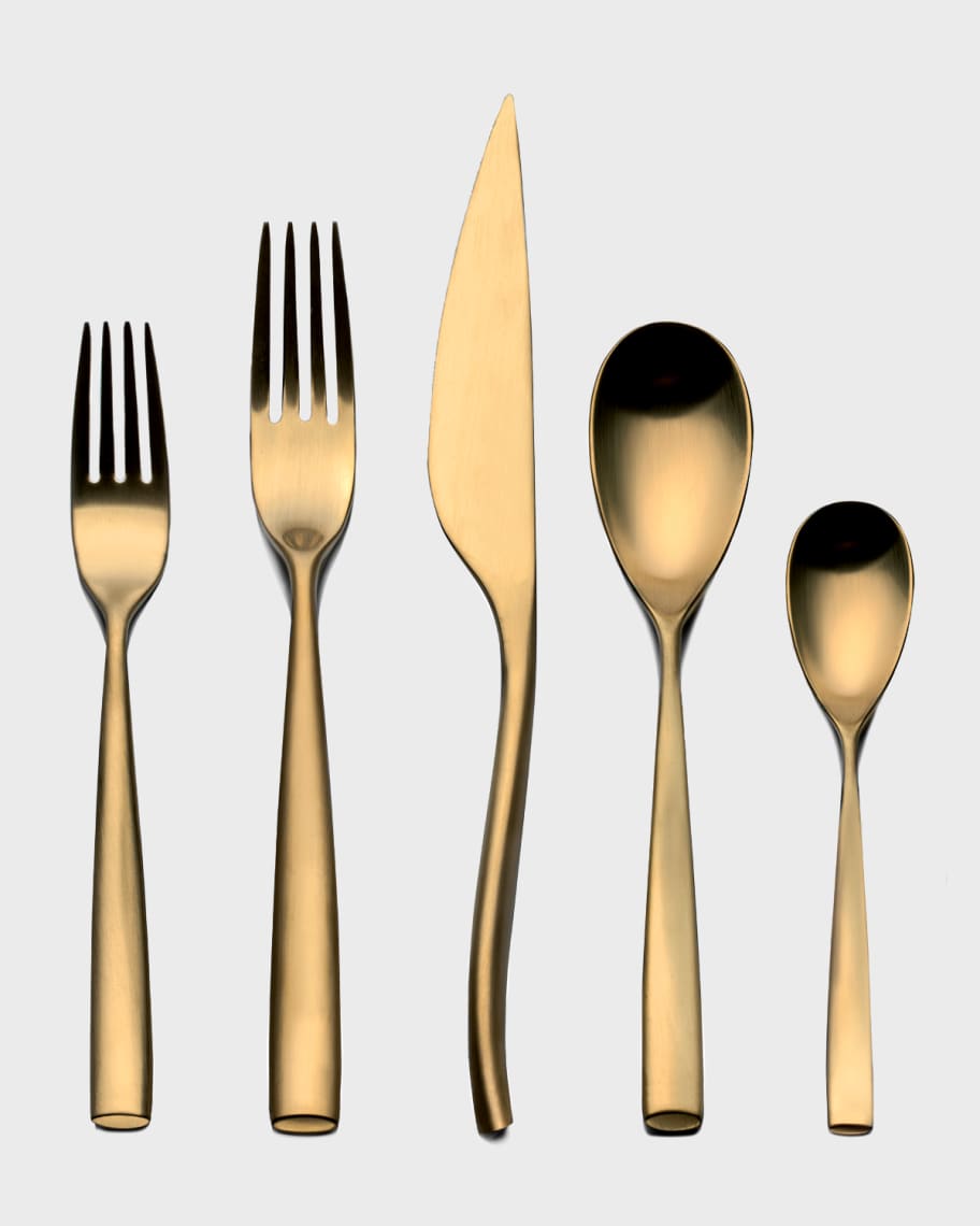 Mepra Arte Oro Ice 5-Piece Flatware Set | Horchow