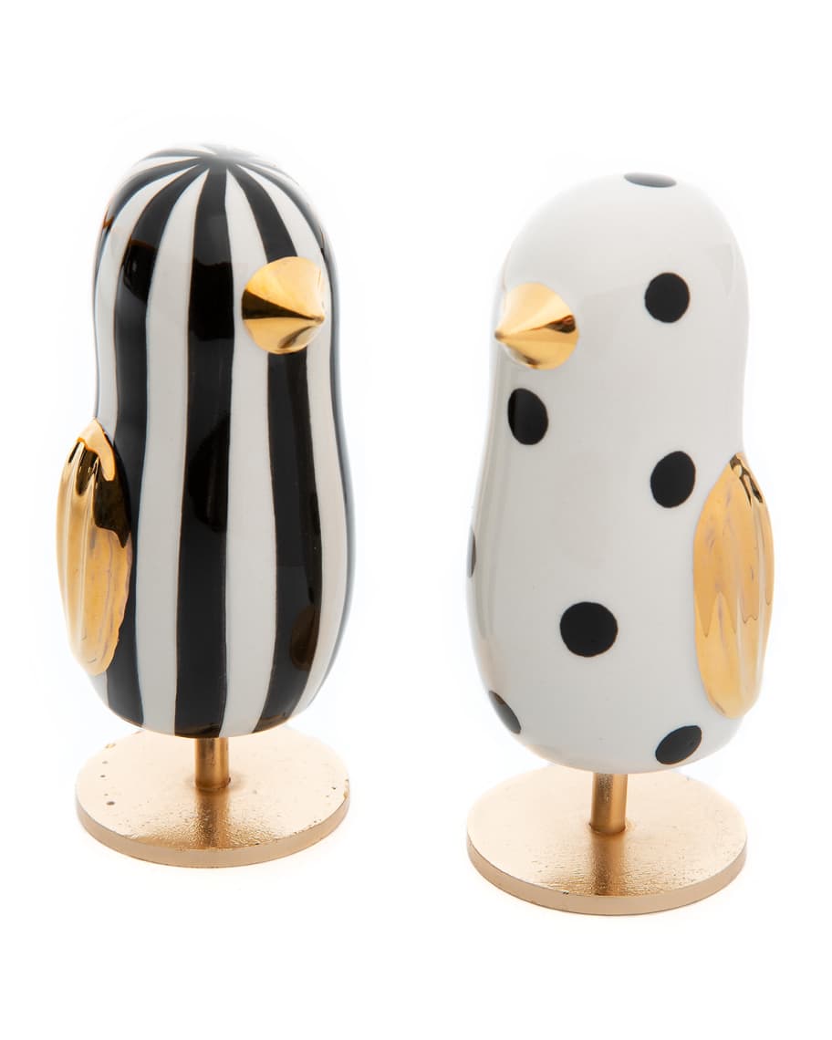 MacKenzie-Childs Mod Chick Figurines, Set of 2 | Horchow