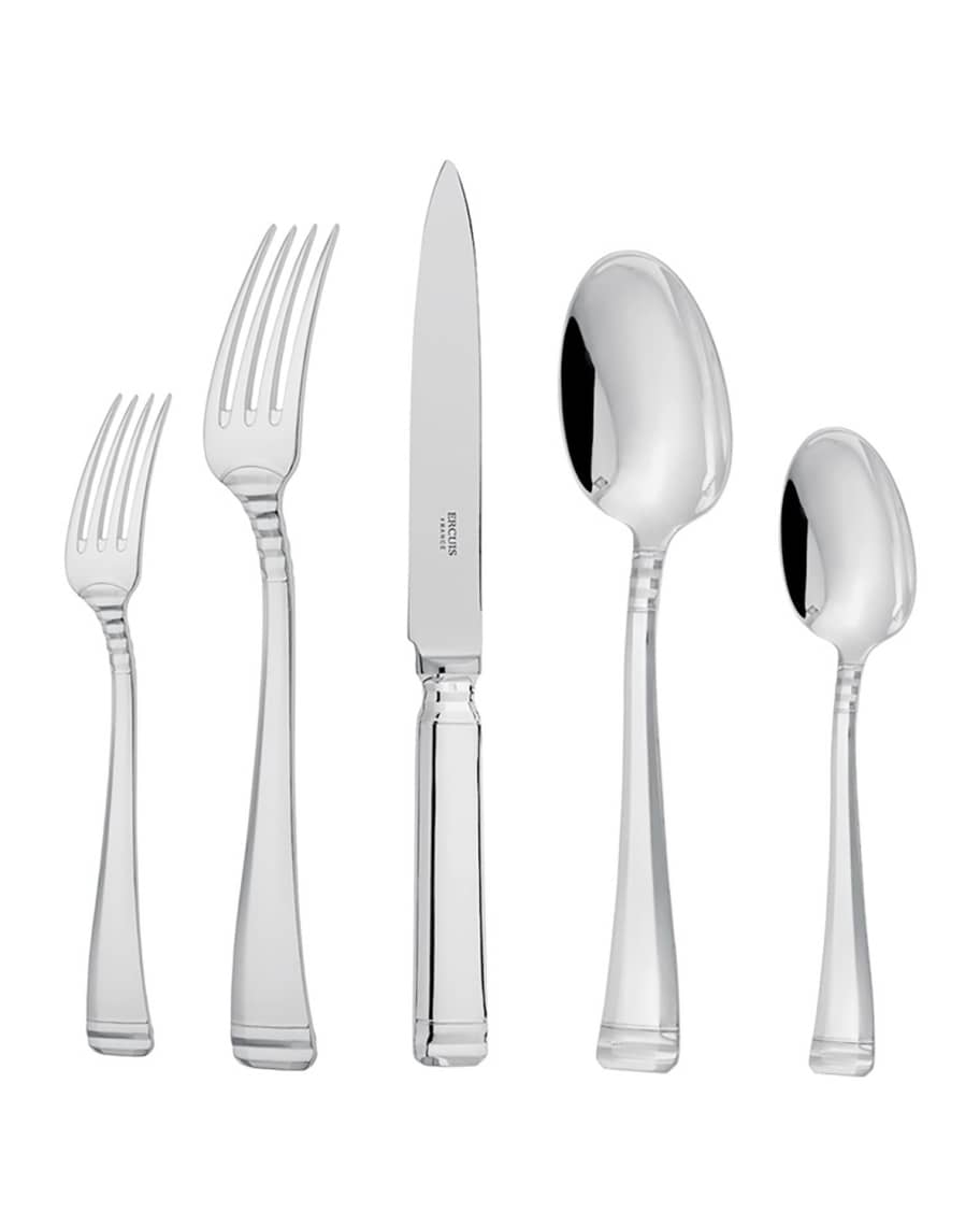 Ercuis Nil Silver Plated 5-Piece Flatware Place Setting | Horchow