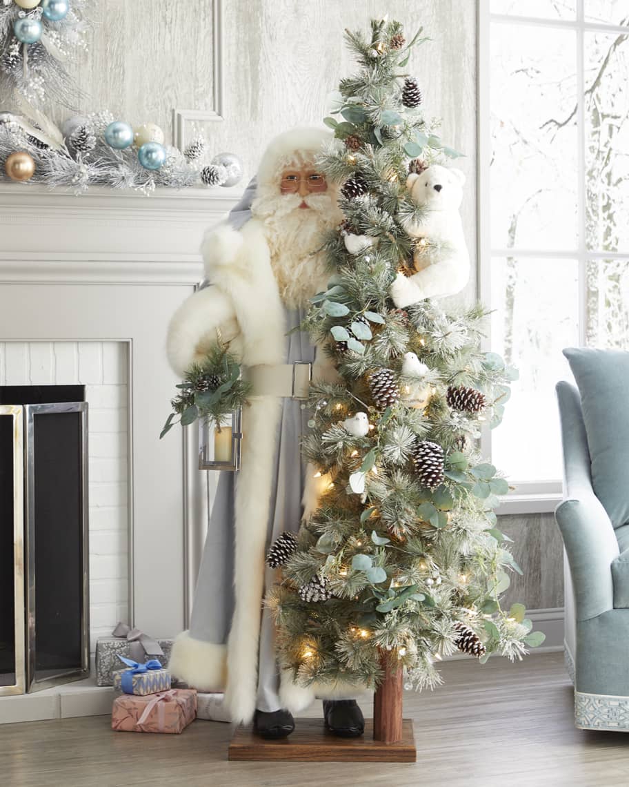 Ditz Designs Pastel Christmas Santa - 57" | Horchow