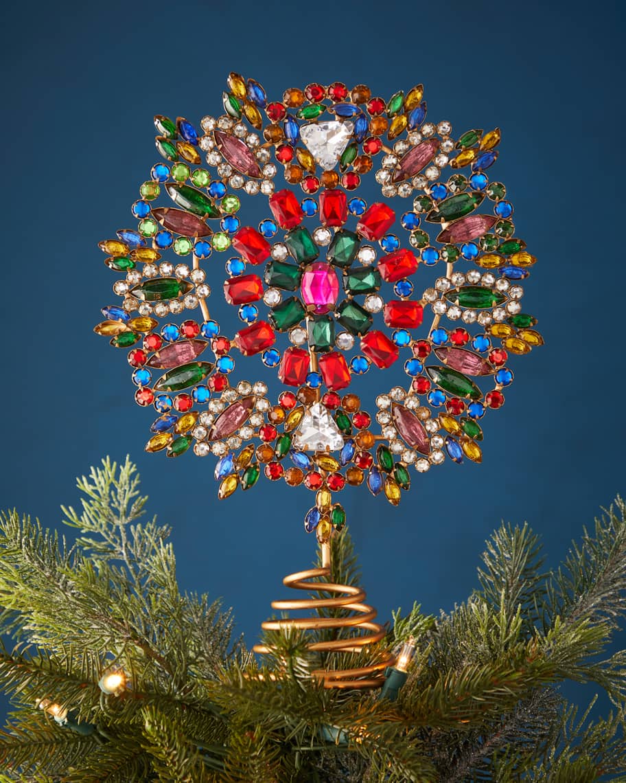 Cody Foster & Co Jeweled Tree Topper | Horchow