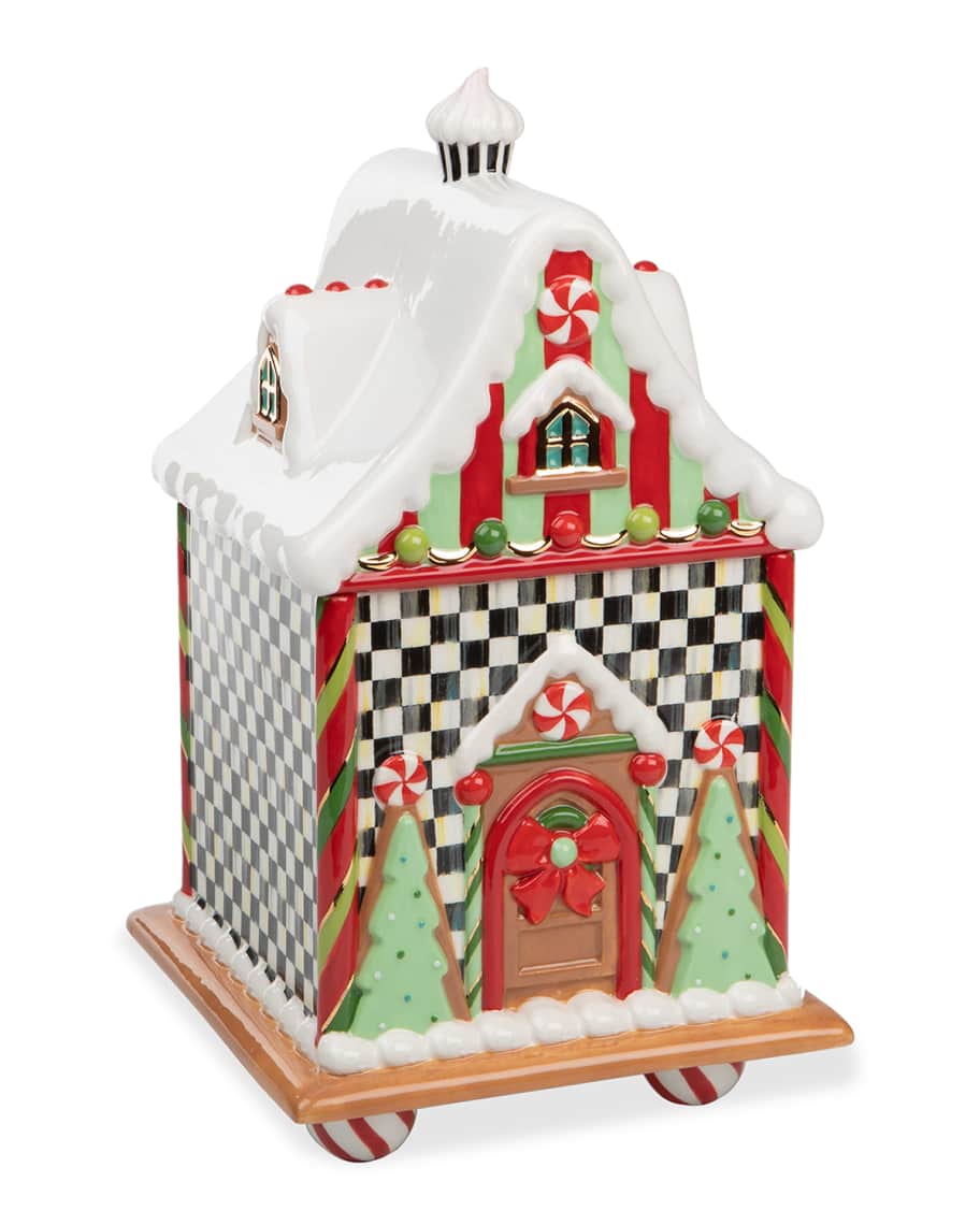 MacKenzie-Childs Candy Cottage Canister Cottage | Horchow