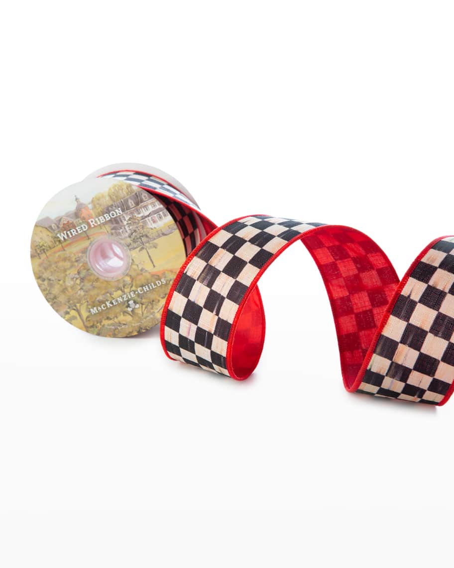 MacKenzie-Childs Courtly Check 2 In Ribbon Red | Horchow