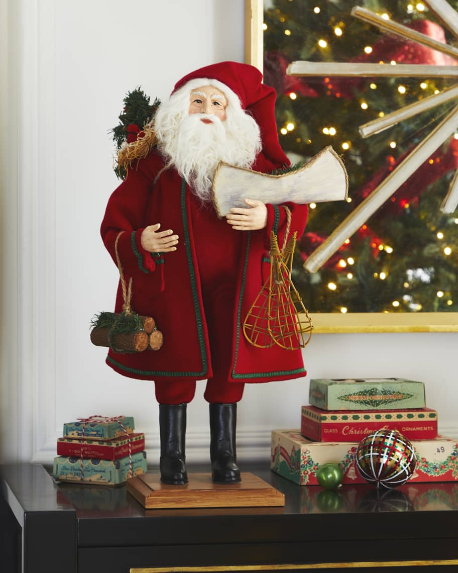 Lynn Haney Lynn Haney Woodland Santa Red | Horchow