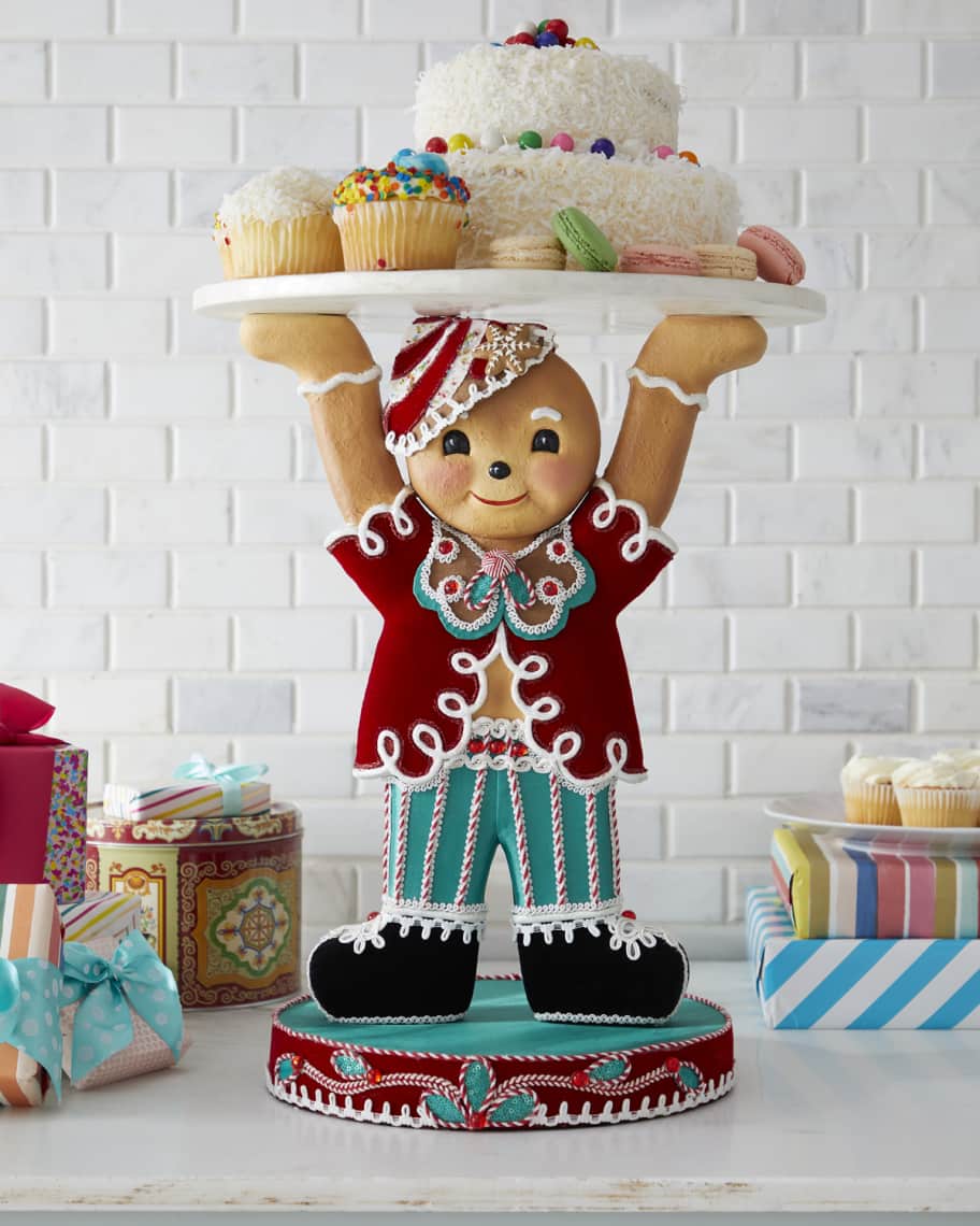 Katherine's Collection Gingerbread Man Platter | Horchow