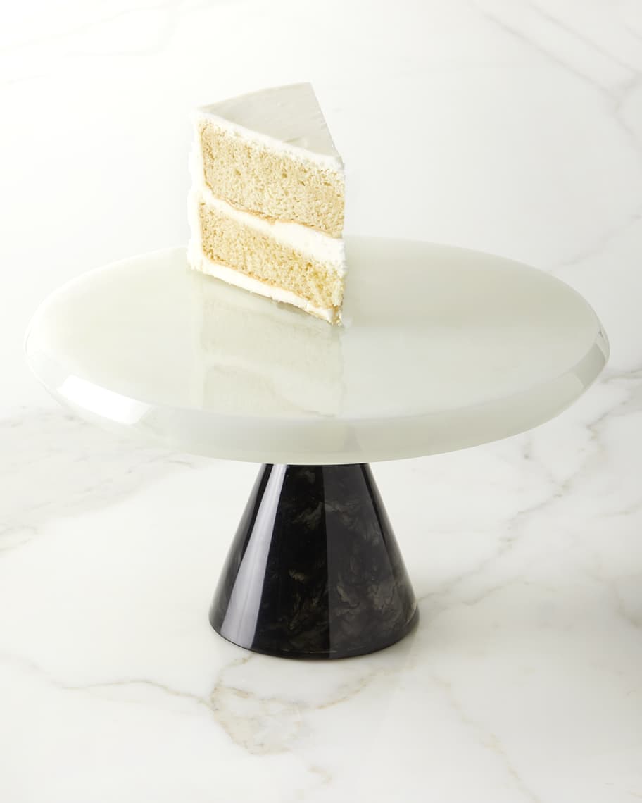 Lily Juliet White Small Cake Stand | Horchow