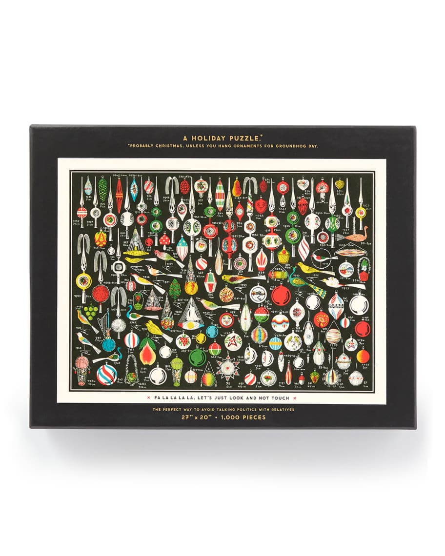 Brass Monkey Fa La La La La 1000-Piece Puzzle | Horchow