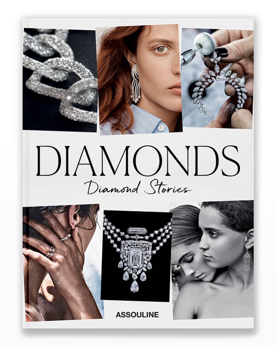 Assouline "Diamonds: Diamond Stories" Silk Hardcover Book | Horchow