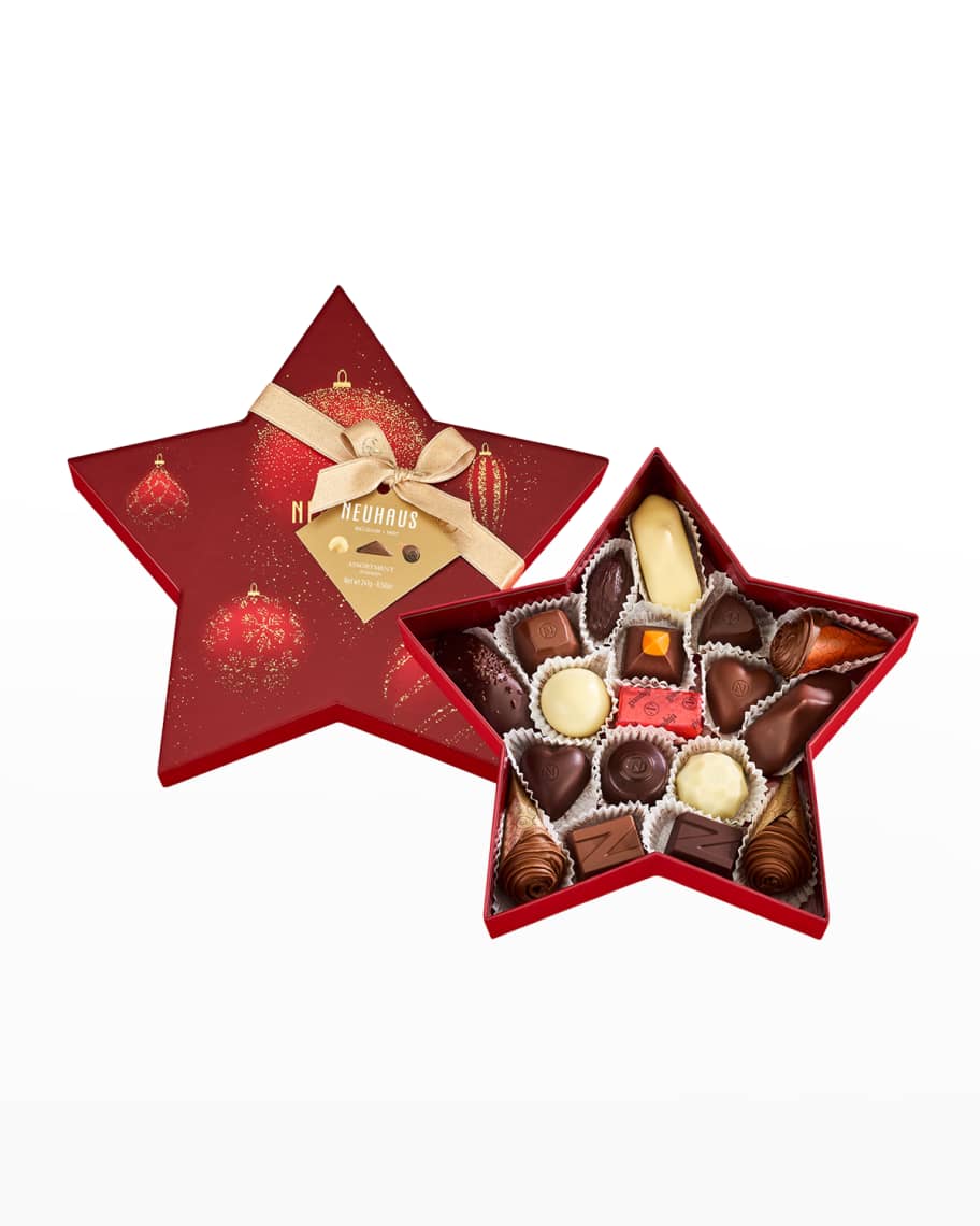 Neuhaus Chocolate 18-Piece Holiday Star Chocolate Box | Horchow