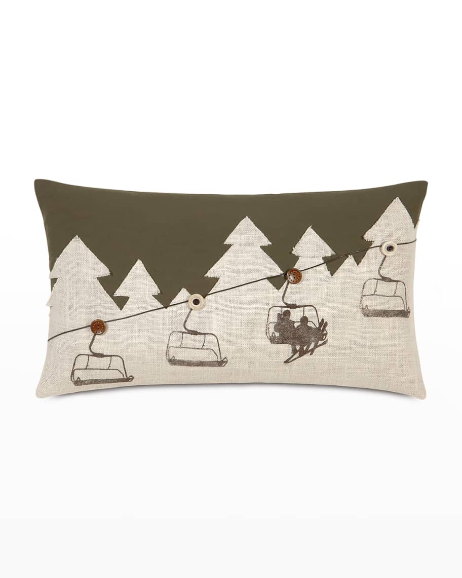 Eastern Accents Lodge Ski Decorative Pillow | Horchow