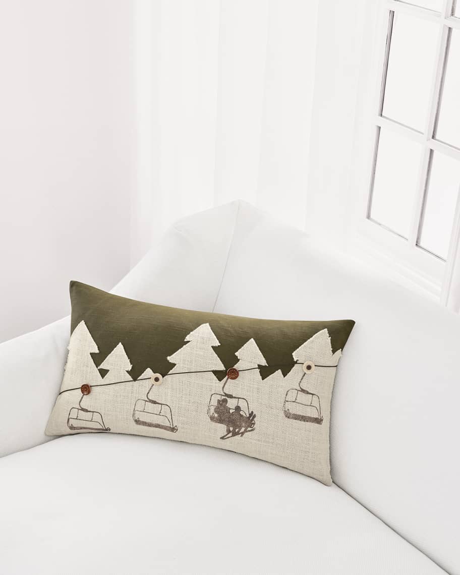 Eastern Accents Lodge Ski Decorative Pillow | Horchow