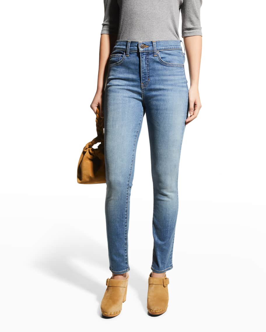 Veronica Beard Debbie High-Rise Skinny Jeans