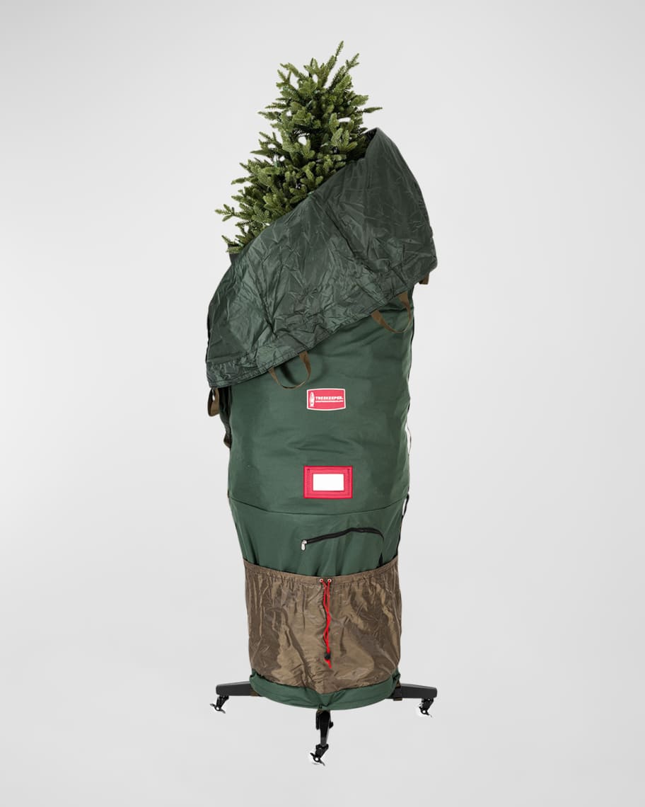 TreeKeeper Medium Upright Christmas Tree Storage Bag with Wheels | Horchow