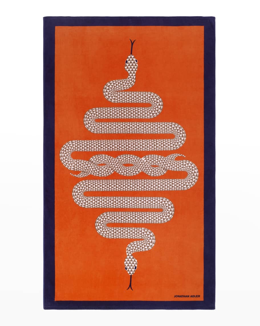 Jonathan Adler Snake Beach Towel | Horchow
