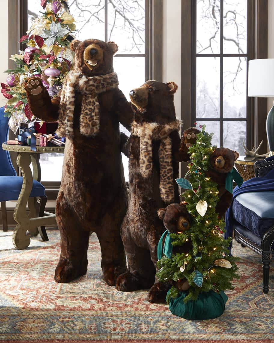 Ditz Designs By The Hen House Cinnamon Standing Bear Christmas ...