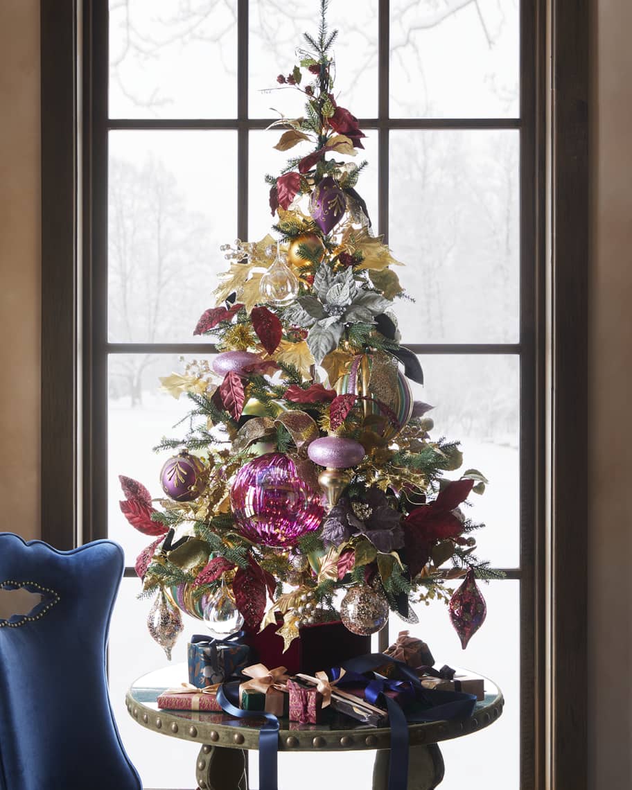 Mark Roberts 60" Regal Purple Christmas Tree | Horchow