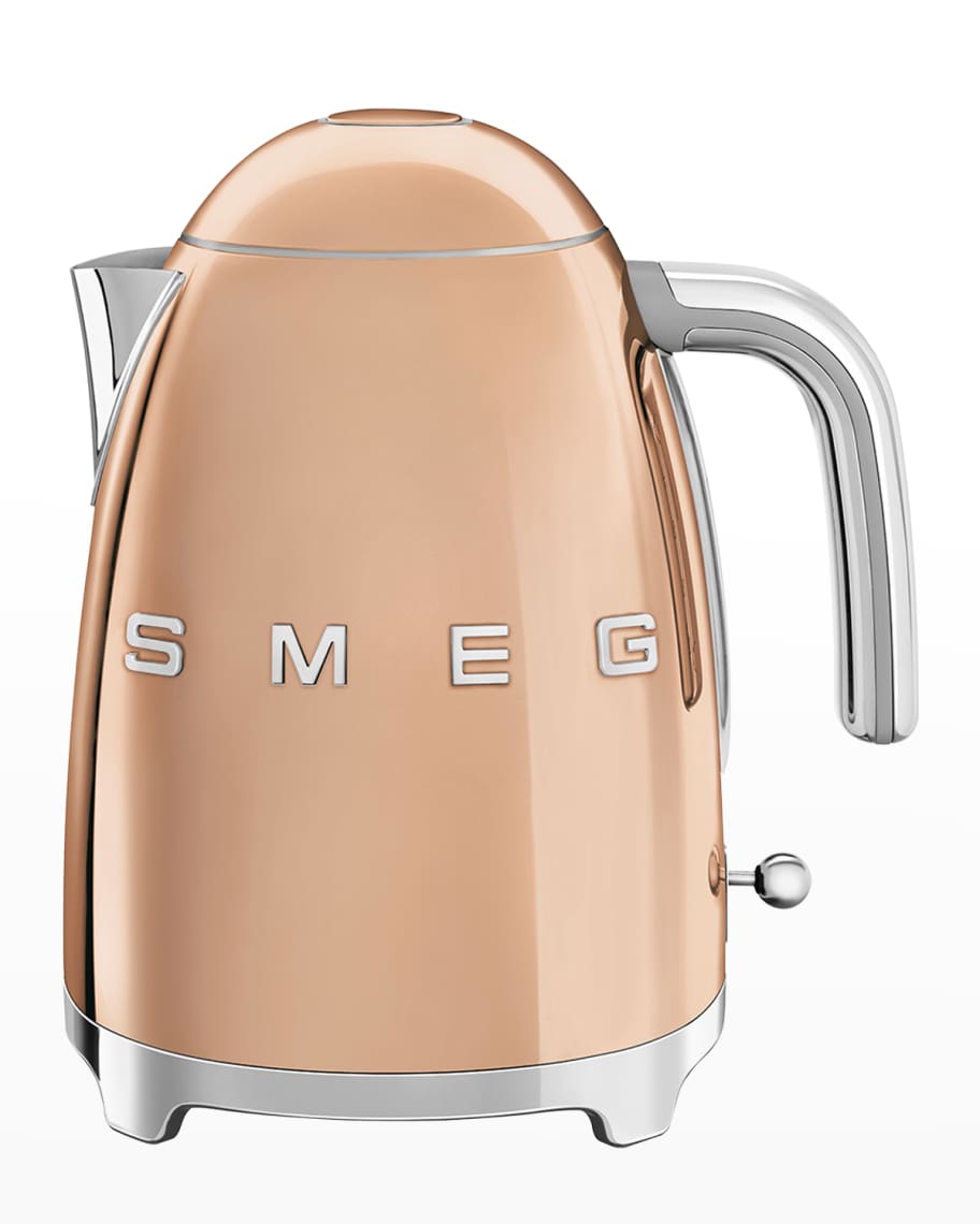 Smeg Retro Electric Kettle, Rose Gold | Horchow