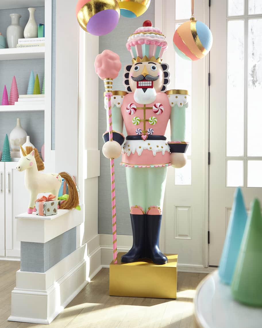 Glitterville 78" Giant Colonel Cupcake Display | Horchow