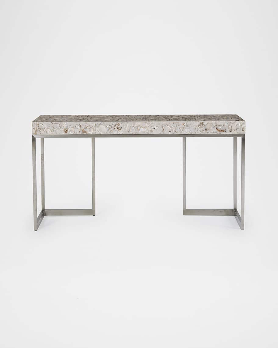 John-Richard Collection Capiz Shell Console Table | Horchow