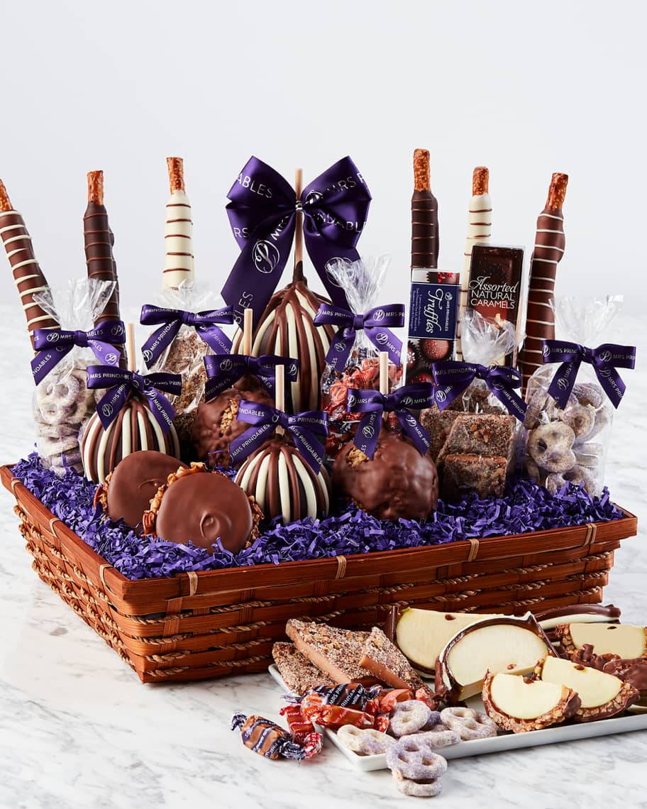 Mrs Prindable's Abundant Caramel Apple Gift Basket | Horchow