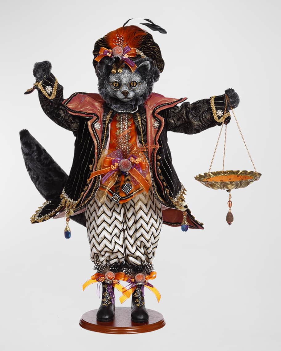 Mark Roberts Standing Trick or Treat Cat, 24.5" | Horchow