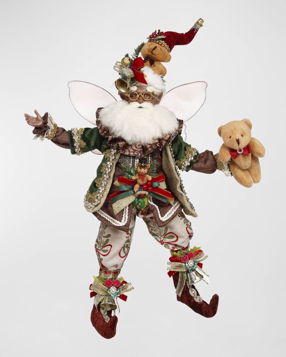 Mark Roberts Teddy Bear Black Fairy Figure, Medium - 17" | Horchow