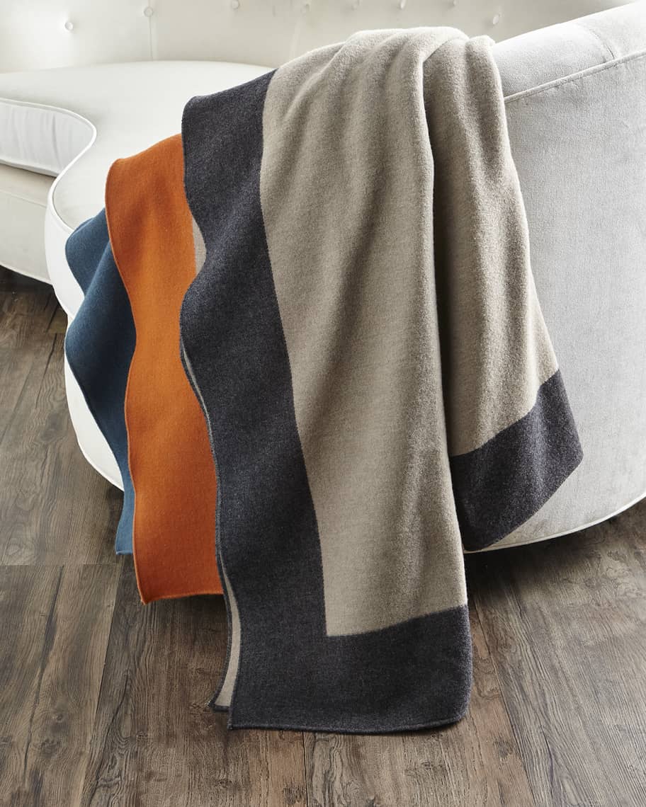 EDA Modern Frame Throw Blanket | Horchow