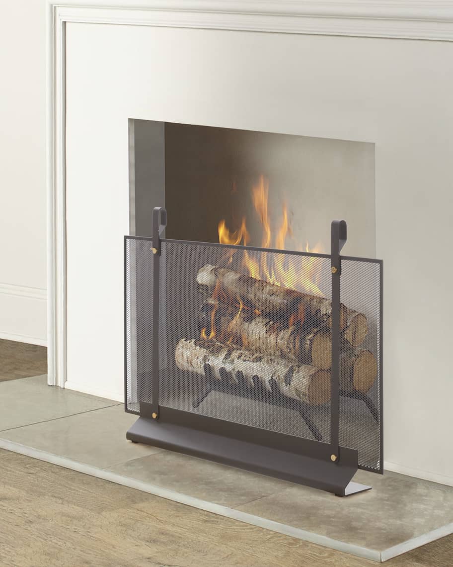 Eldvarm Emma 37" Fireplace Screen | Horchow