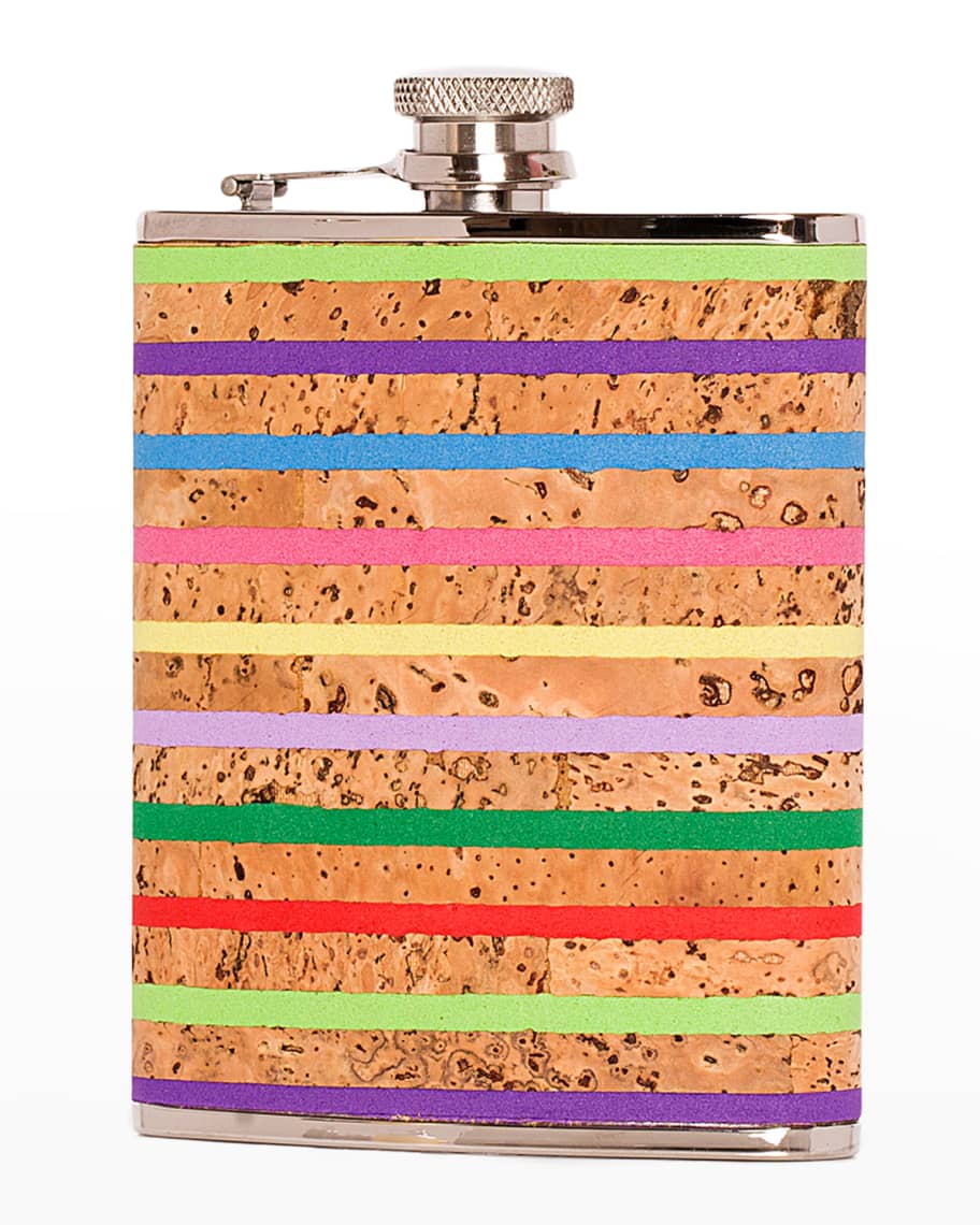Brouk and Co Rainbow Corked Flask | Horchow