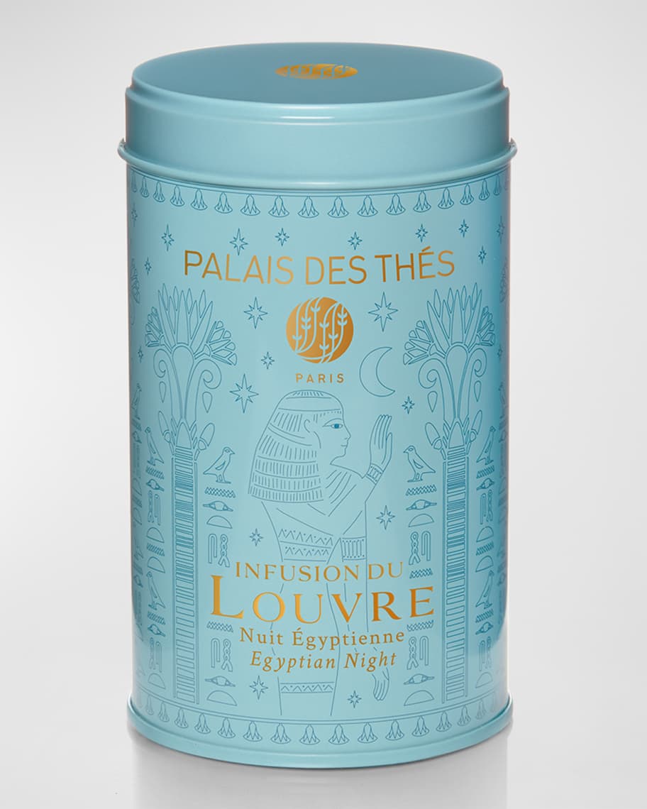 Palais des Thes x Louvre Museum Infusion Du Louvre Egyptian Night Loose-Leaf Tea Tin | Horchow