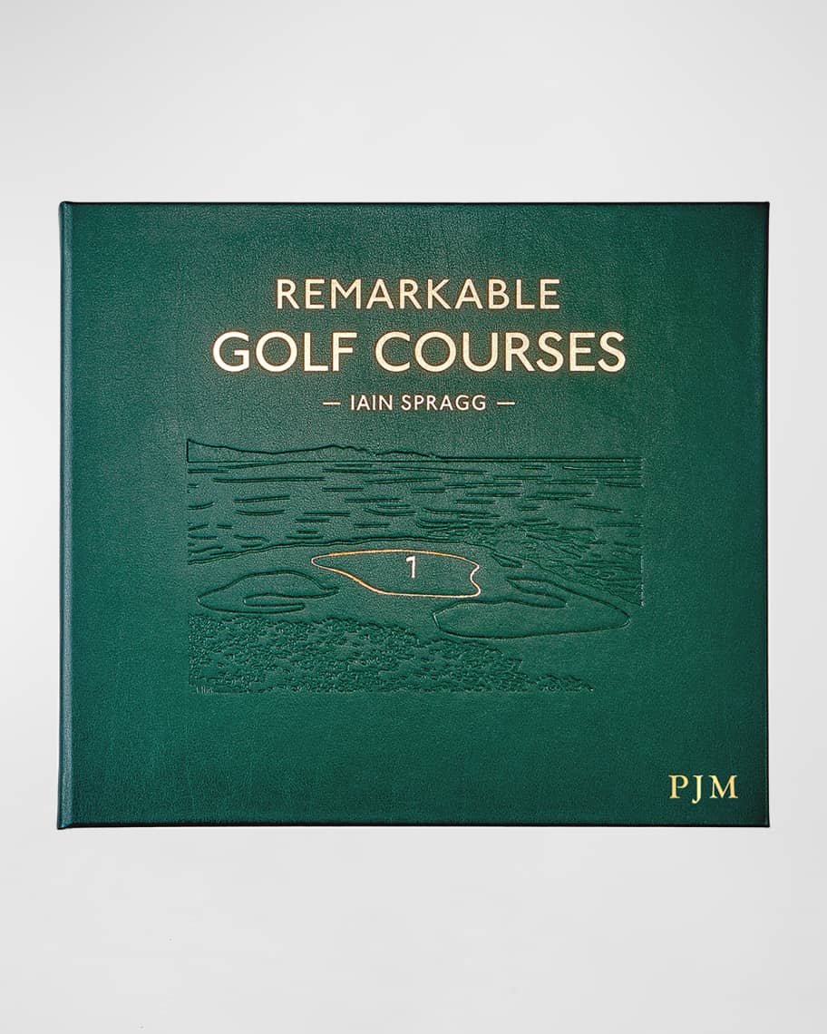 Graphic Image "Remarkable Golf Courses" Book | Horchow